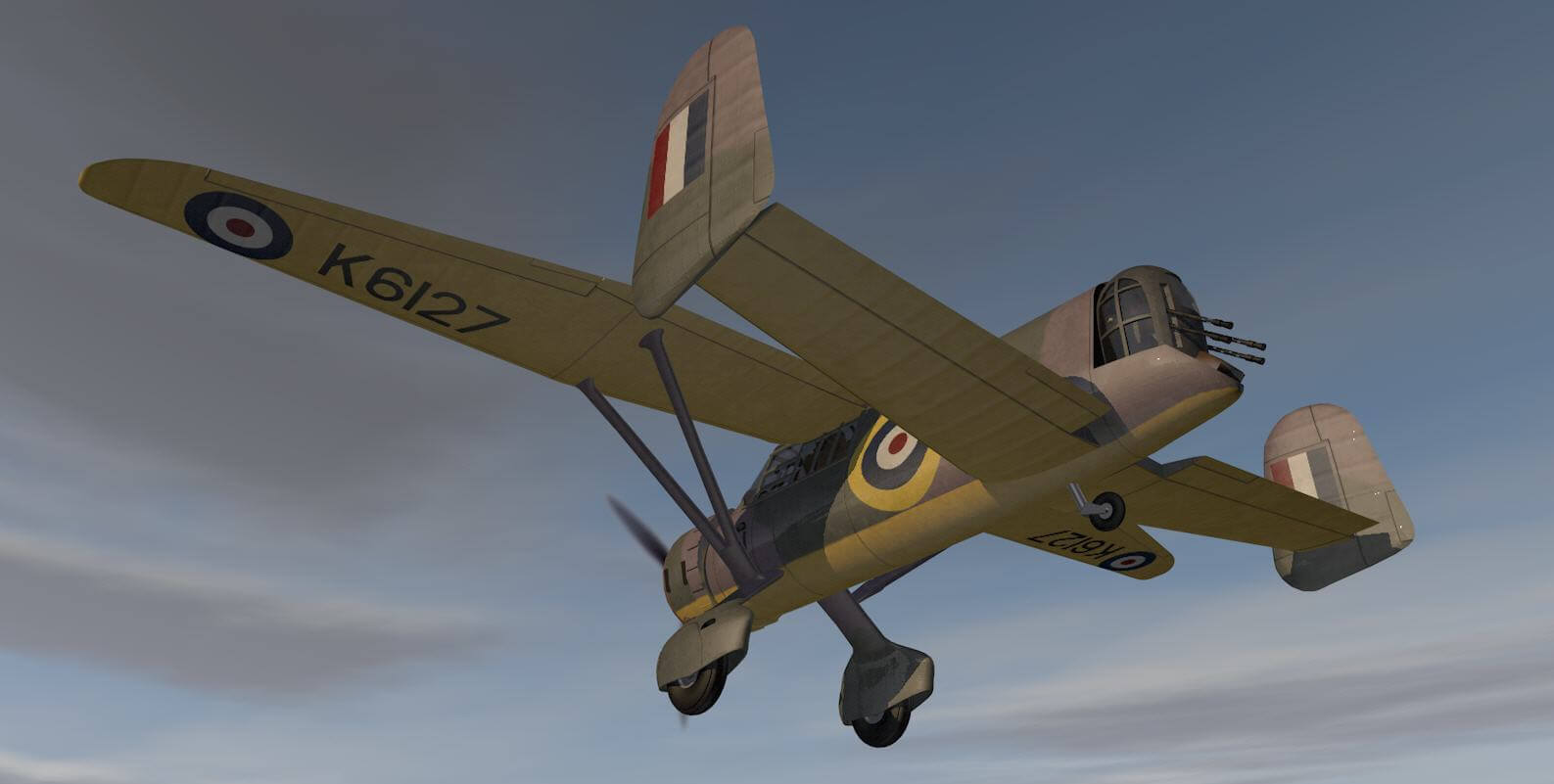 Westland P-12 Wendover 3D Model by ChipBassChaos