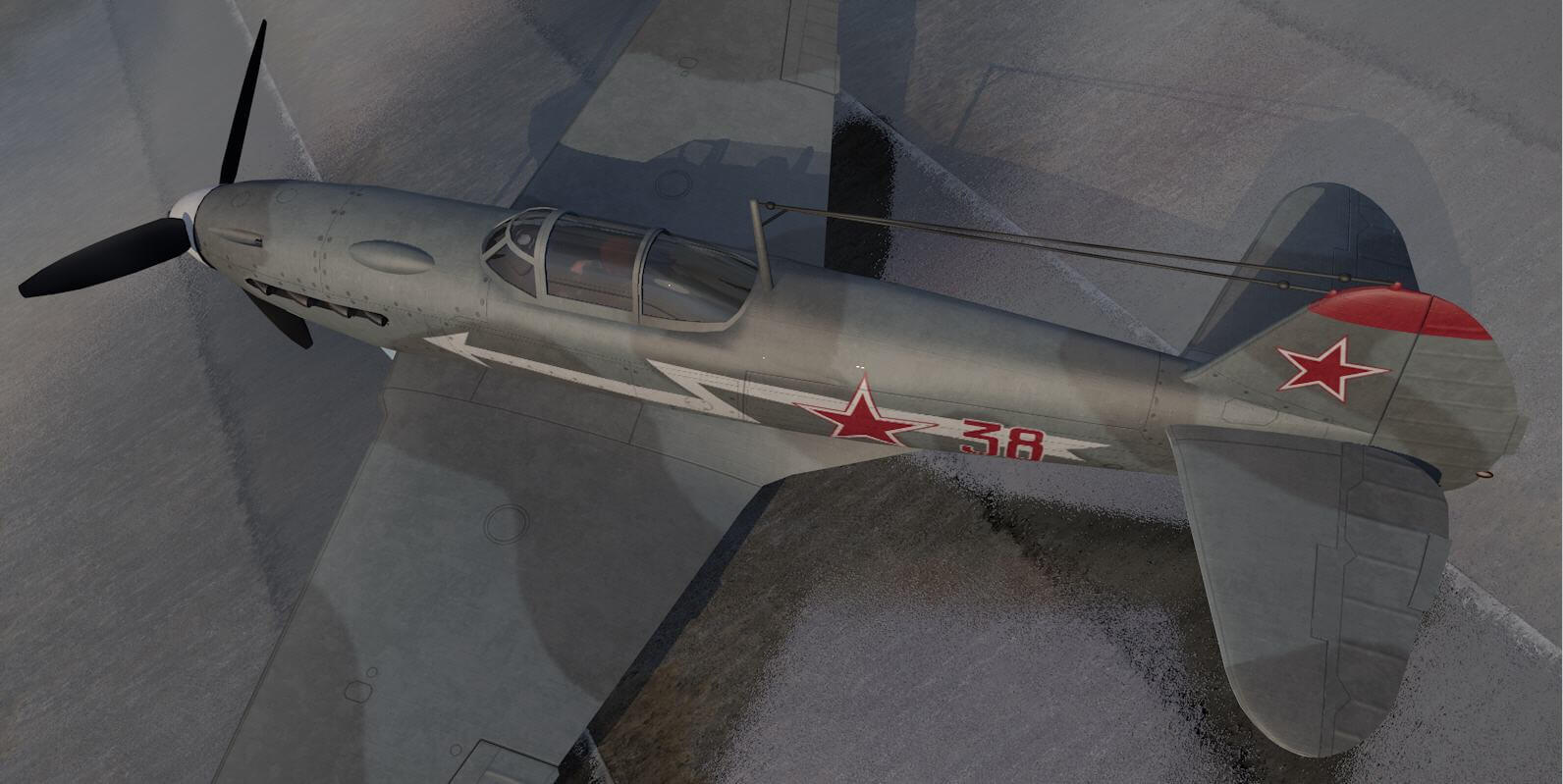 Yakovlev Yak-1B 3D Model by ChipBassChaos