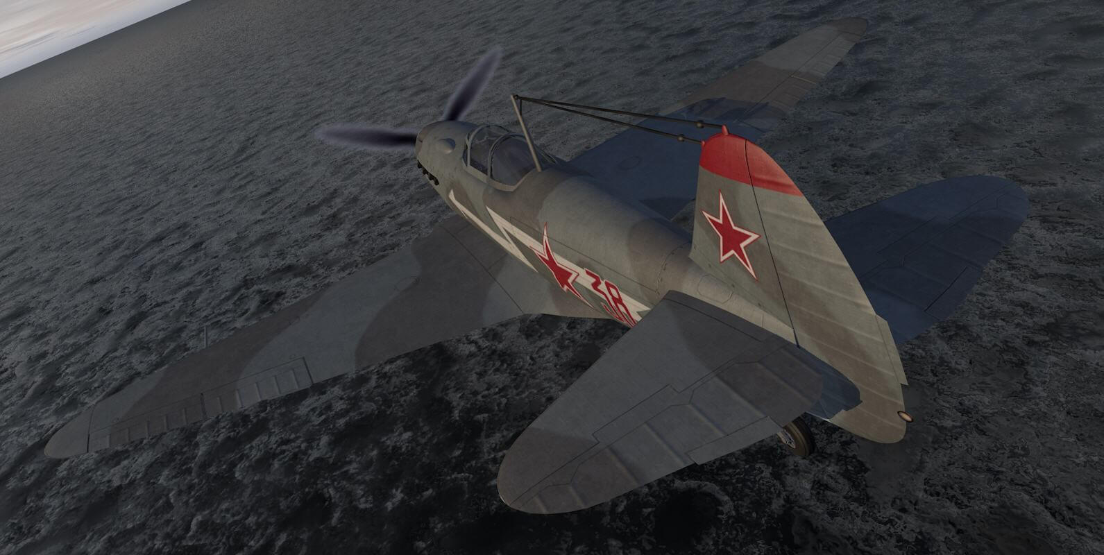 Yakovlev Yak-1B 3D Model by ChipBassChaos