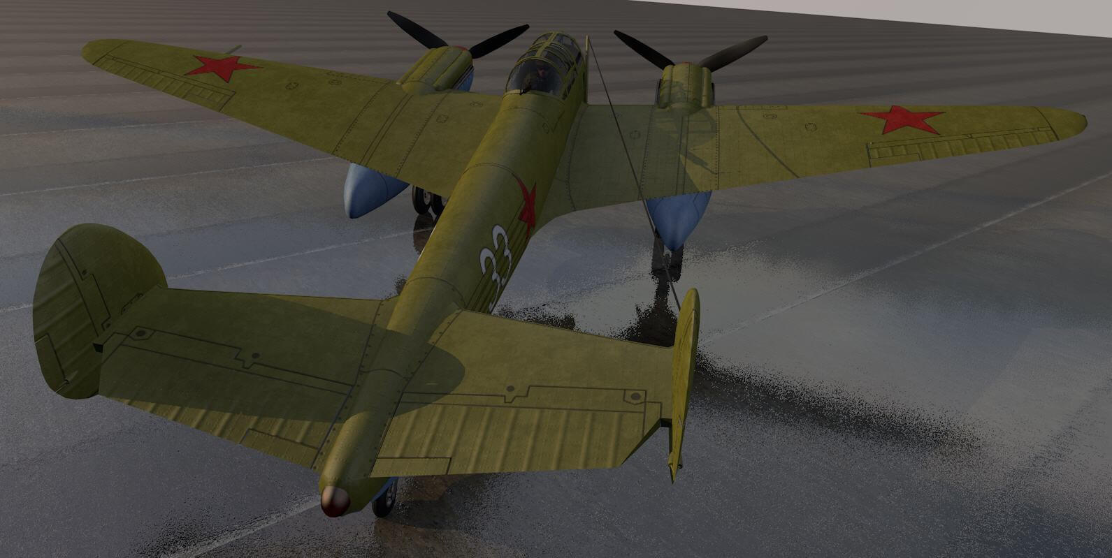 Yakovlev Yak-2 3D Model by ChipBassChaos
