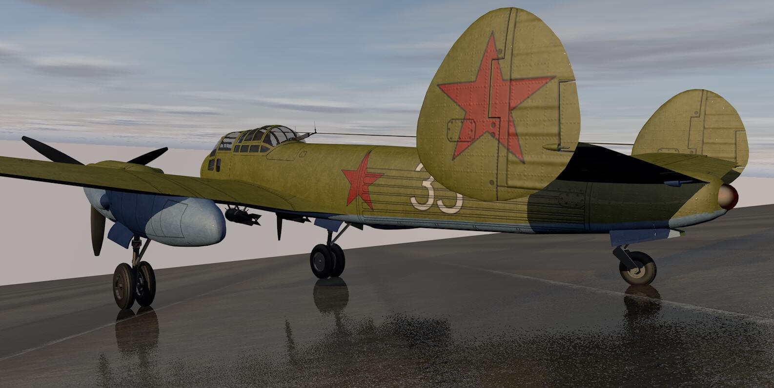 Yakovlev Yak-2 3D Model by ChipBassChaos