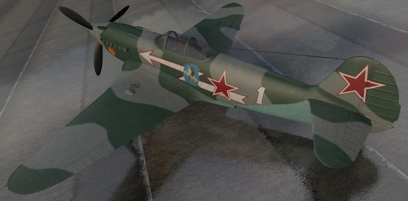 Yakovlev Yak-3 3D Model by ChipBassChaos