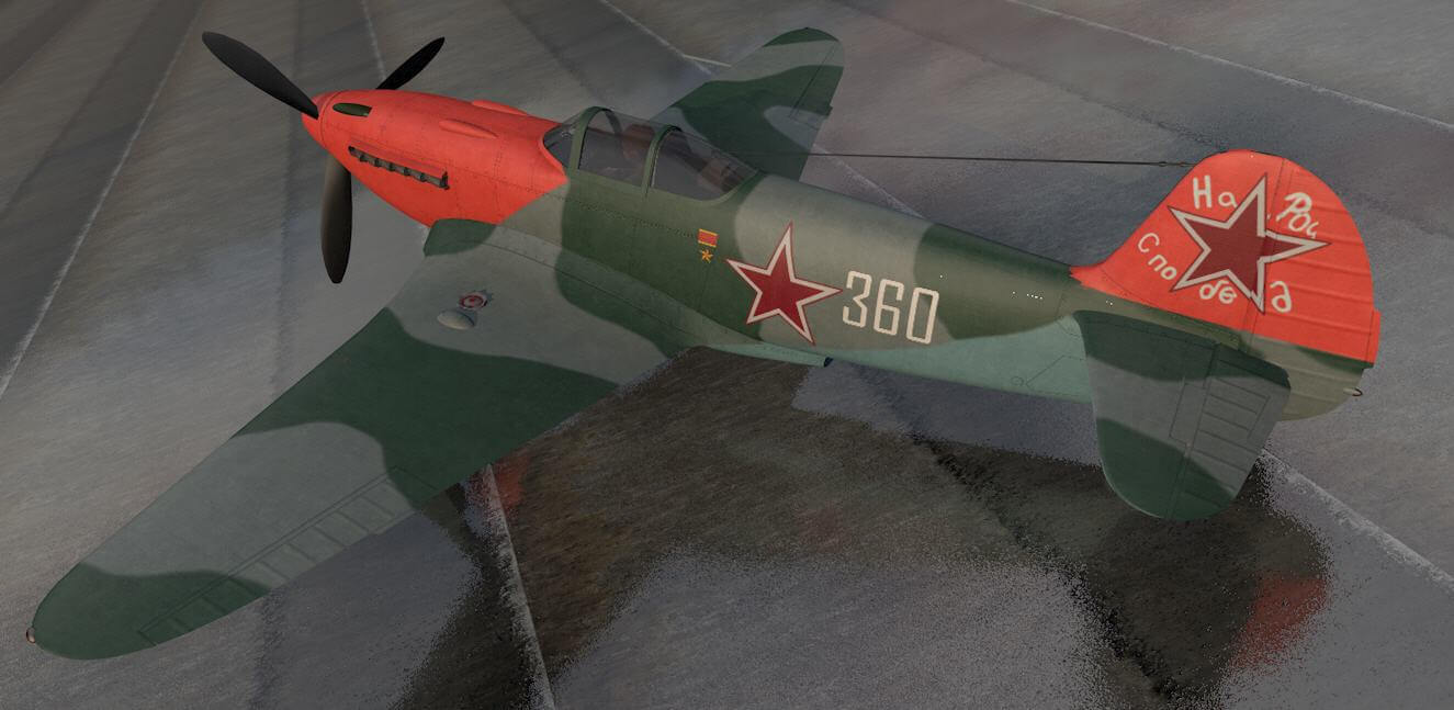Yakovlev Yak-3 3D Model by ChipBassChaos