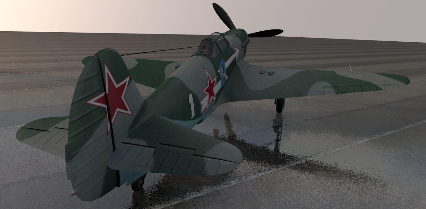 Yakovlev Yak-3 3D Model by ChipBassChaos