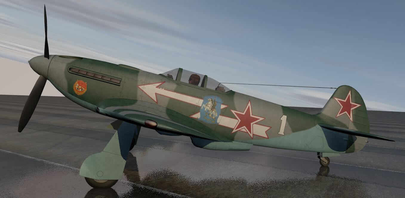 Yakovlev Yak-3 3D Model by ChipBassChaos