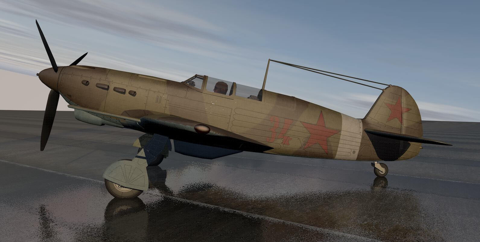 Yakovlev Yak-7 3D Model by ChipBassChaos