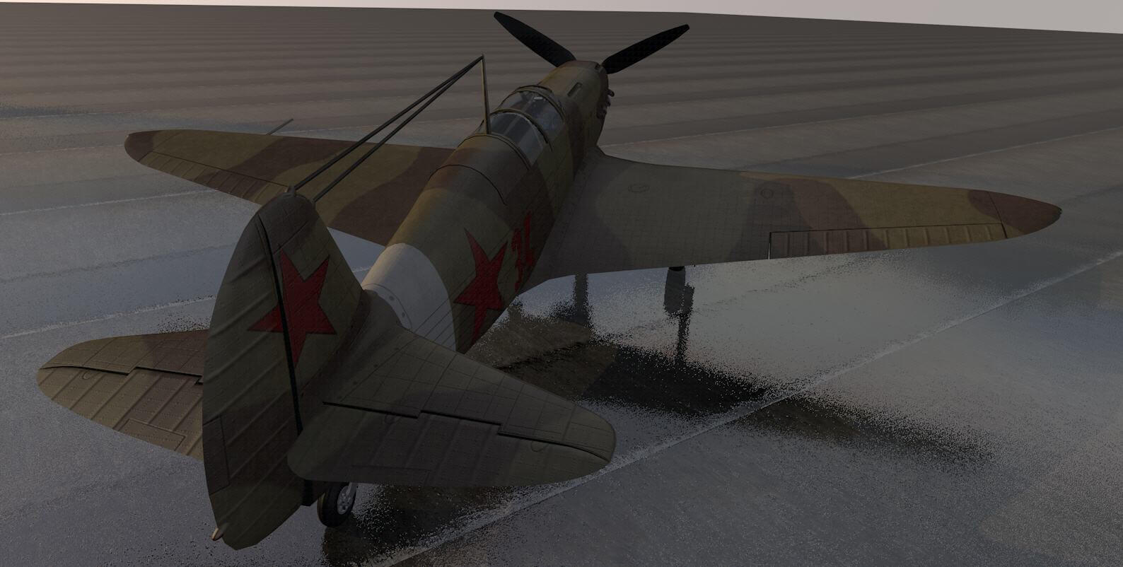 Yakovlev Yak-7 3D Model by ChipBassChaos
