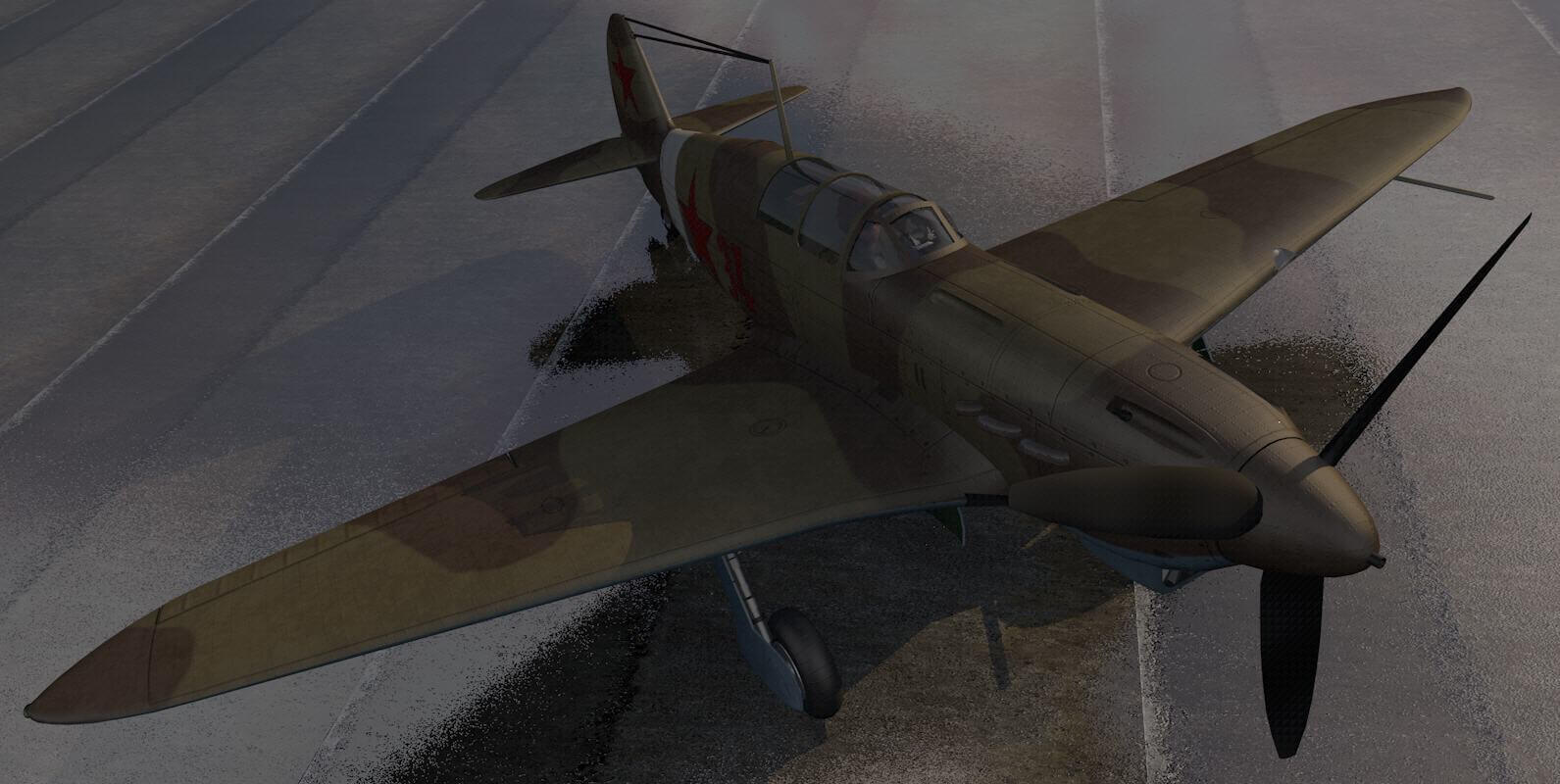 Yakovlev Yak-7 3D Model by ChipBassChaos
