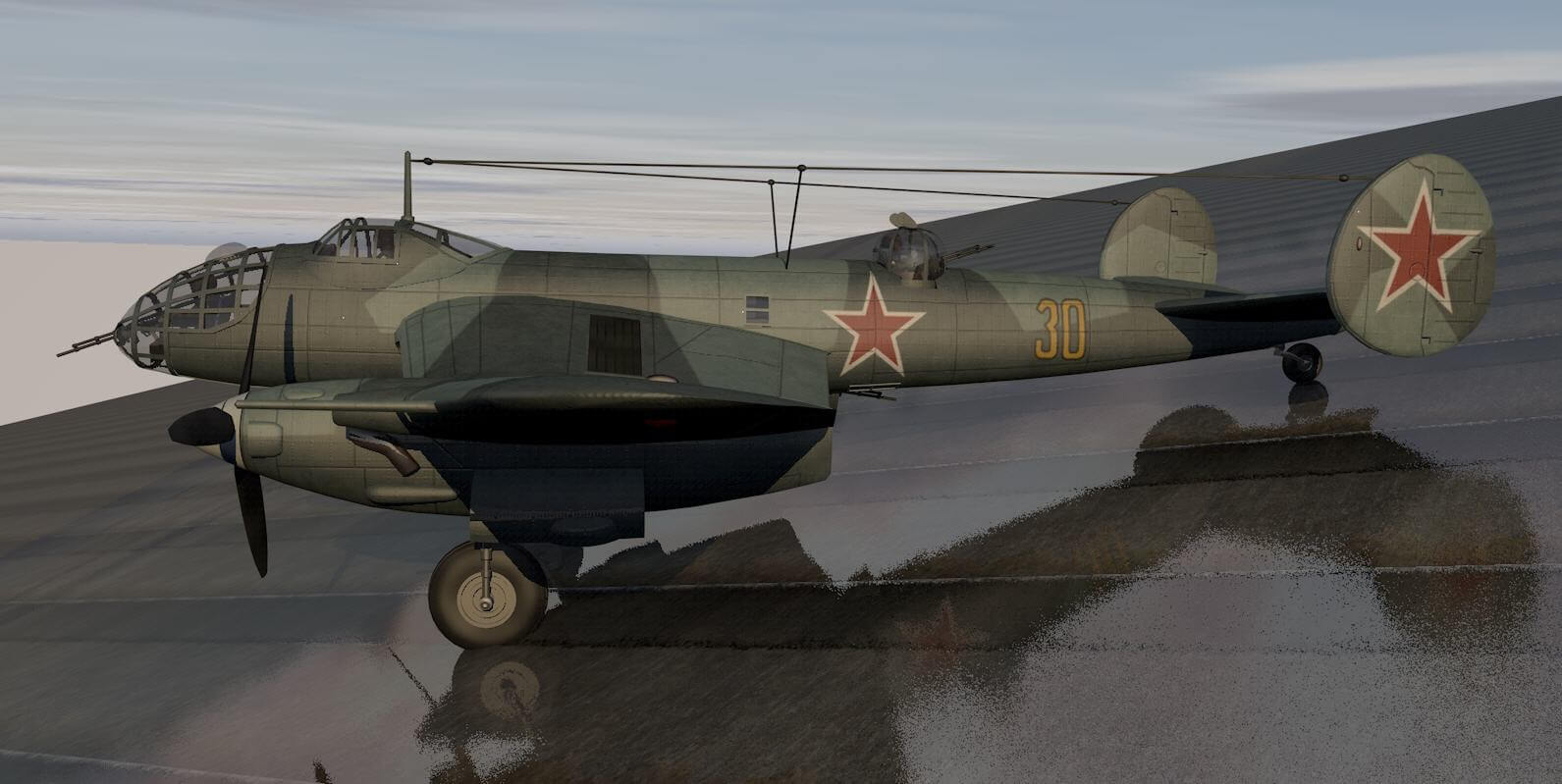 Yermolayev Yer-2 3D Model by ChipBassChaos