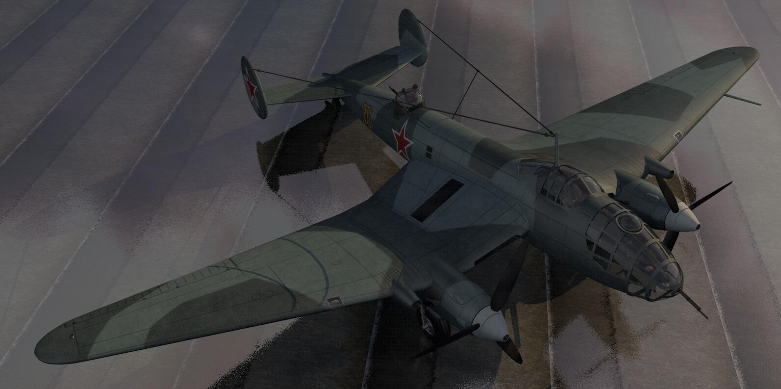 Yermolayev Yer-2 3D Model by ChipBassChaos