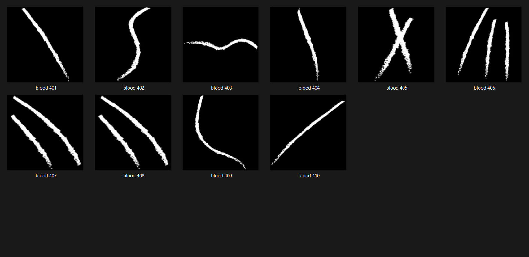 Blood 600 Alpha 2K Size Full Pack Part 5 - 3D Texture by chiraggg_02