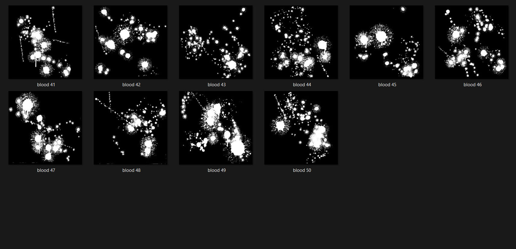 Blood Displacement And Alpha Patterns PNG And JPG 2K Size - 3D Texture ...