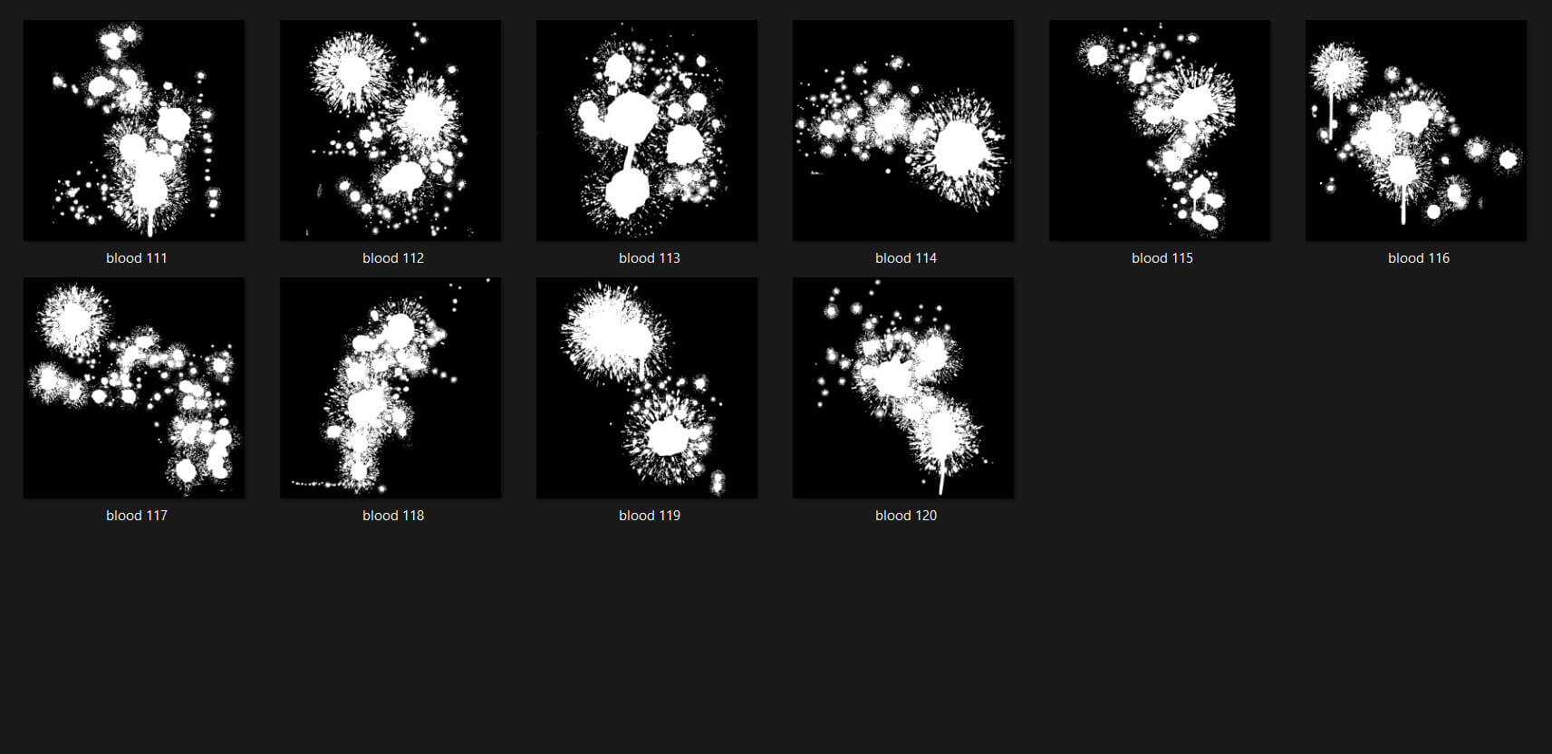 Blood Displacement and Alpha Patterns PNG and JPG 2K Size - 3D Texture ...