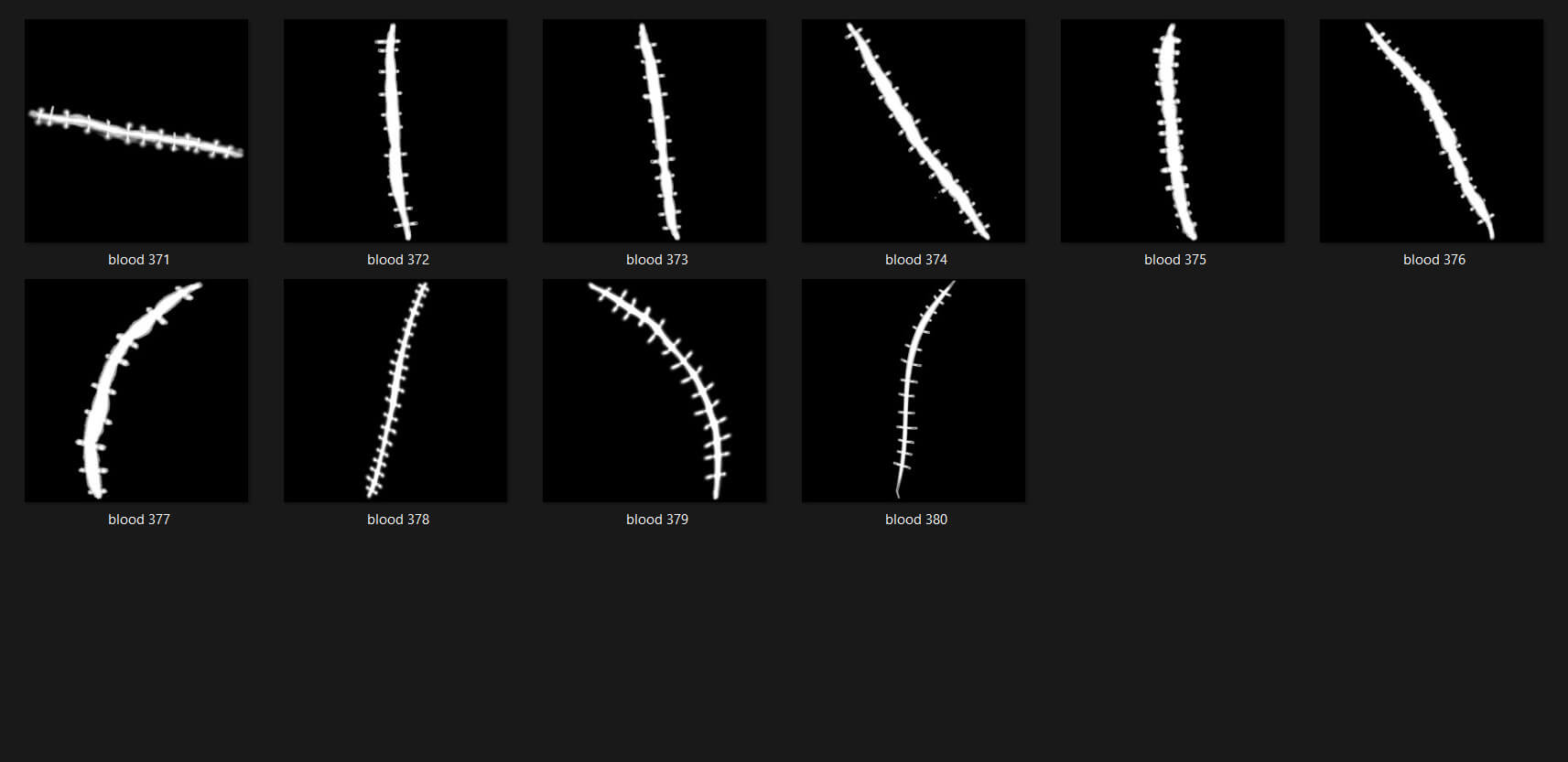 Blood Displacement and Alpha Patterns PNG and JPG 2K Size - 3D Texture ...