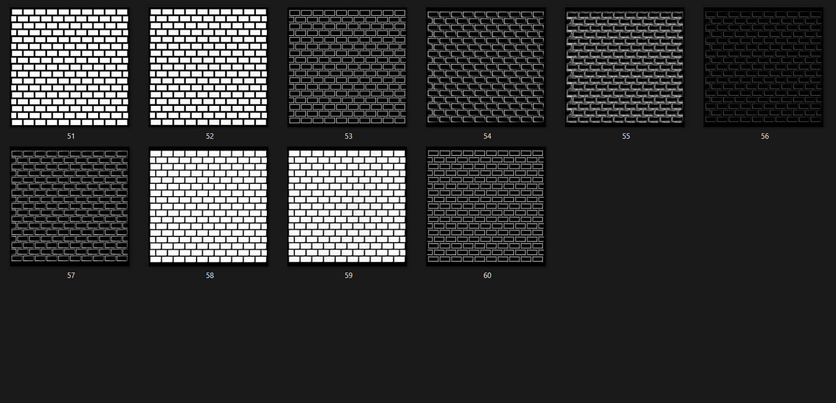 Brick 600 Alpha 4K Size Full Pack Part 1 - 3D Texture by chiraggg_02