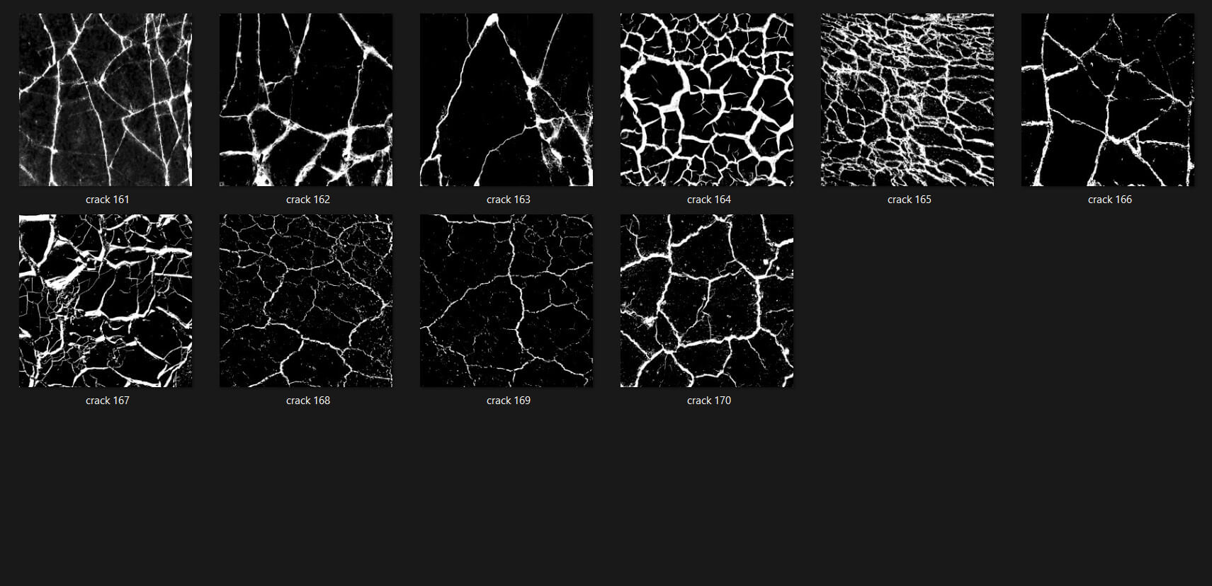 Crack 600 Alpha 2K Size Full Pack Part 2 - 3D Texture by chiraggg_02