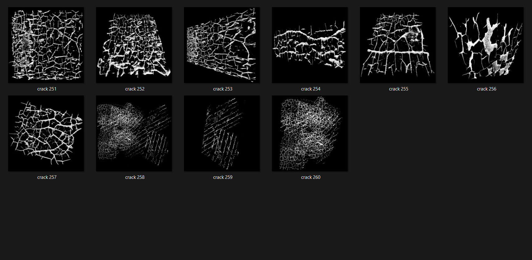 Crack 600 Alpha 2K Size Full Pack Part 3 - 3D Texture by chiraggg_02