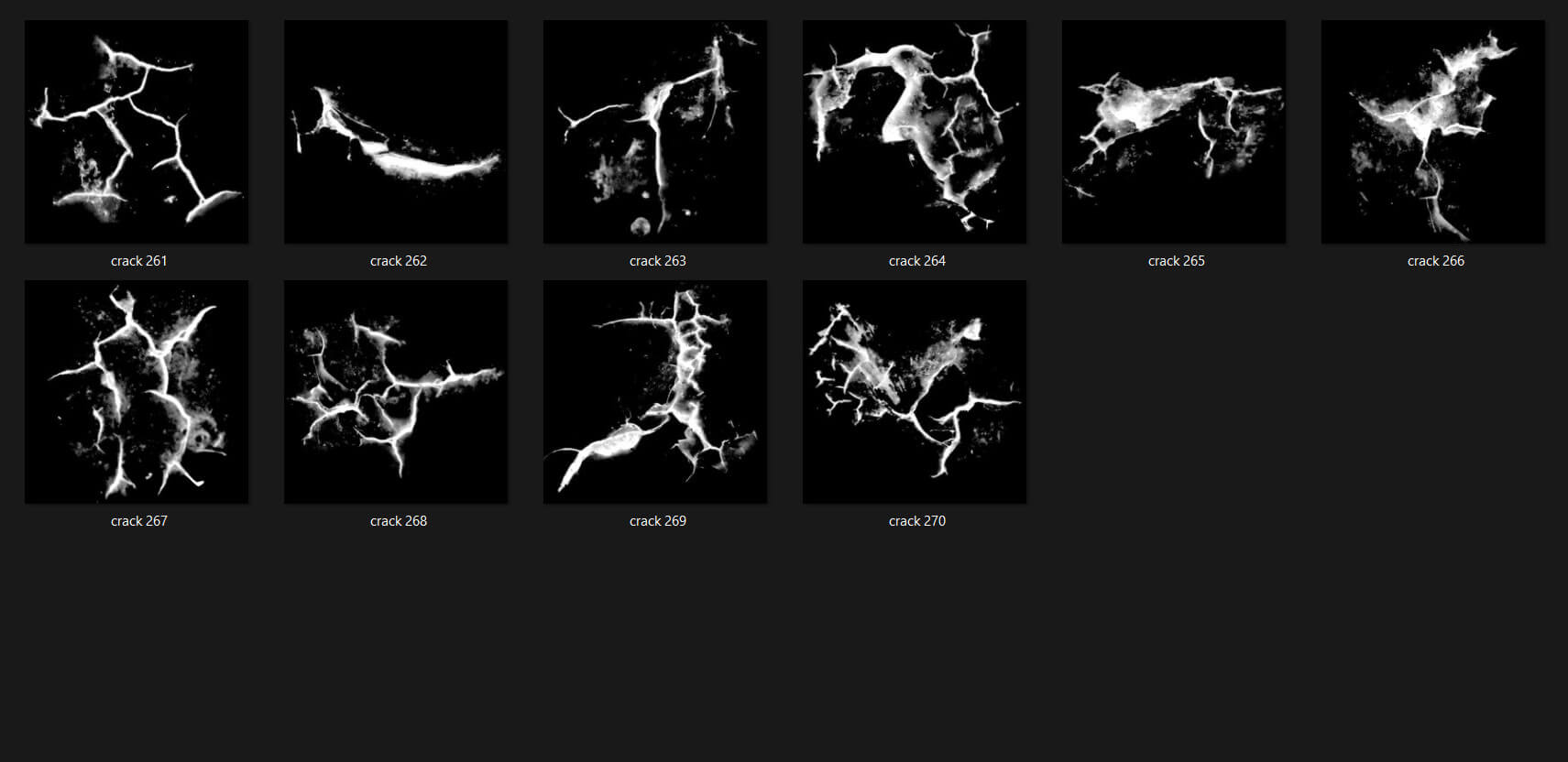 Crack 600 Alpha 2K Size Full Pack Part 3 - 3D Texture by chiraggg_02