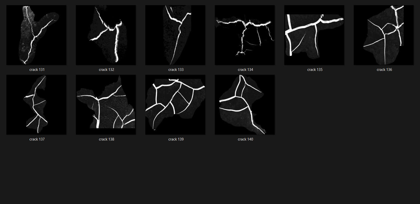 Crack Displacement and Alpha Patterns PNG and JPG 2K Size - 3D Texture ...