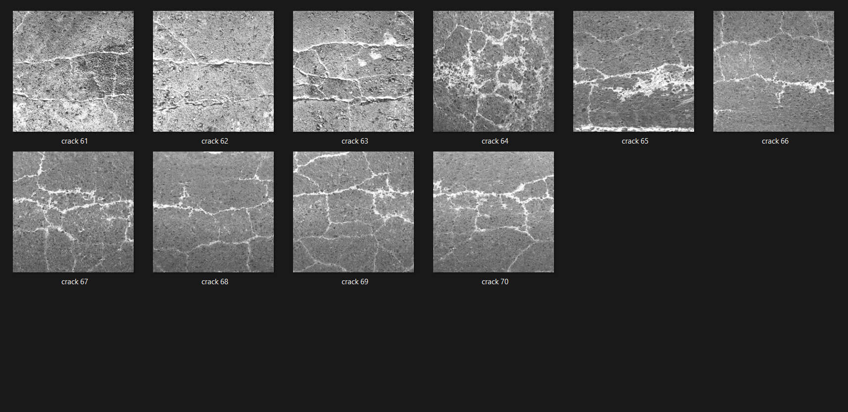 Crack Displacement and Alpha Patterns PNG and JPG 2K Size - 3D Texture ...