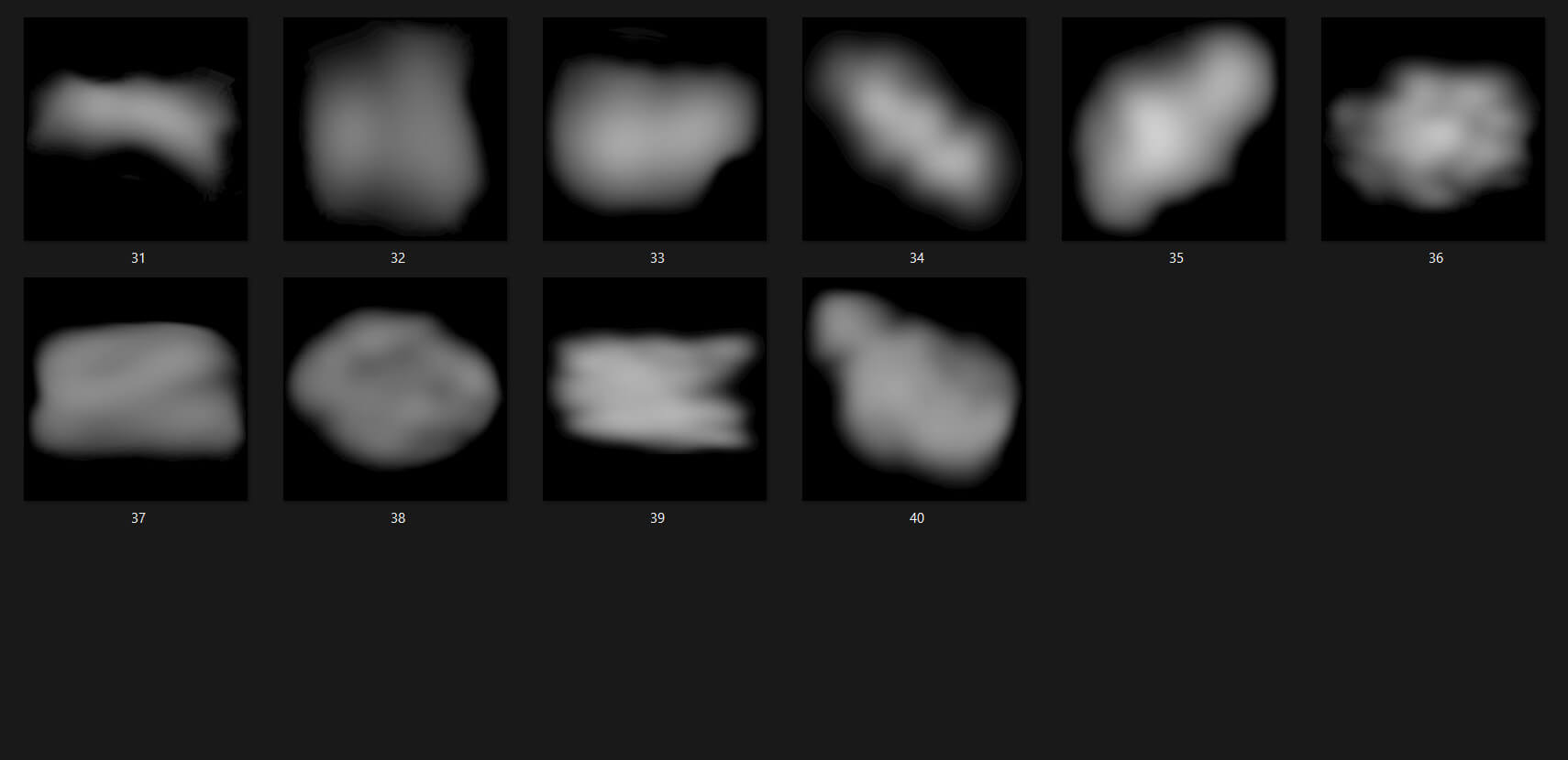 Fog Alpha Patterns 4K Size - 3D Texture by chiraggg_02