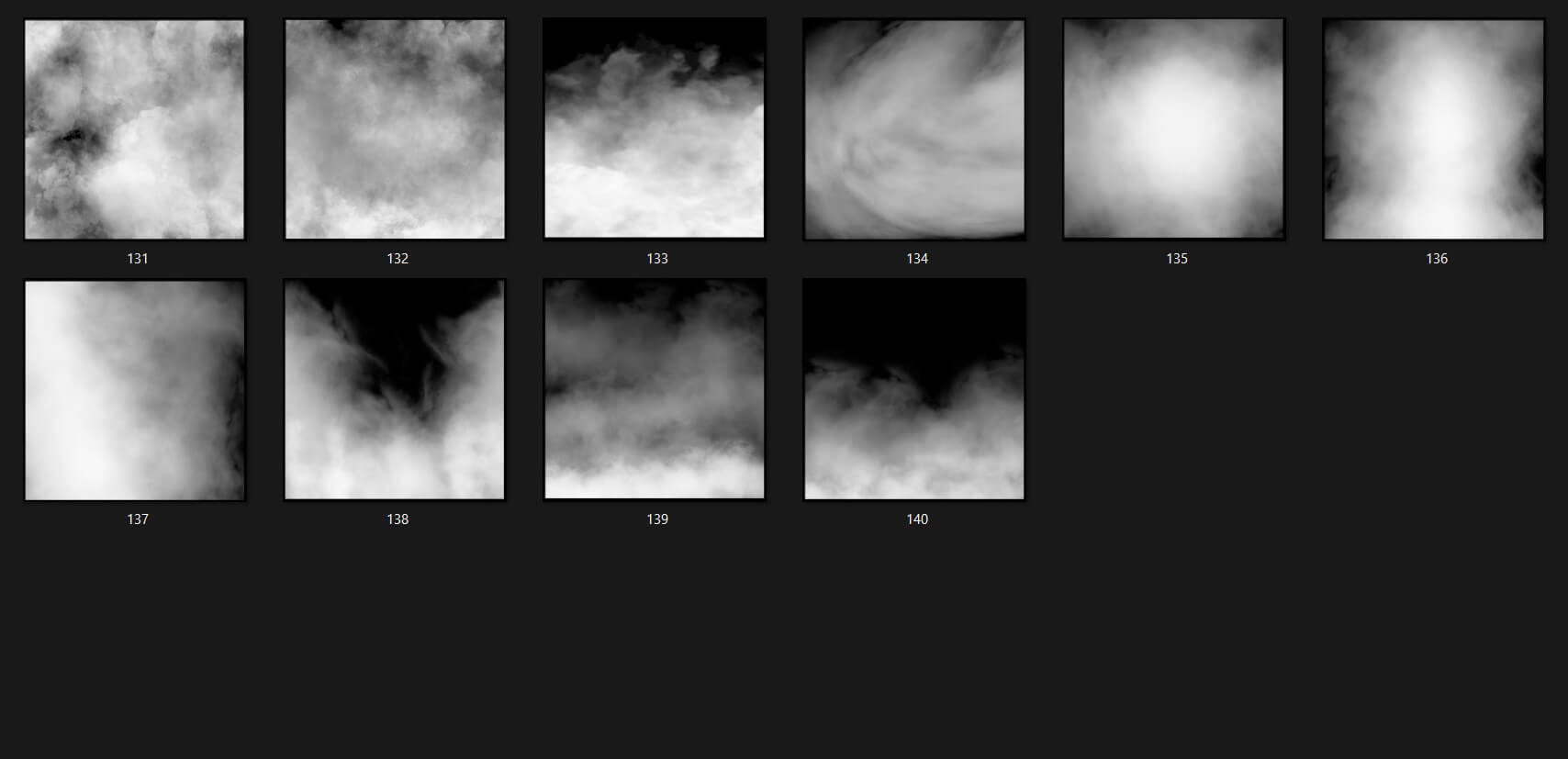 Fog Alpha Patterns 4K Size - 3D Texture by chiraggg_02