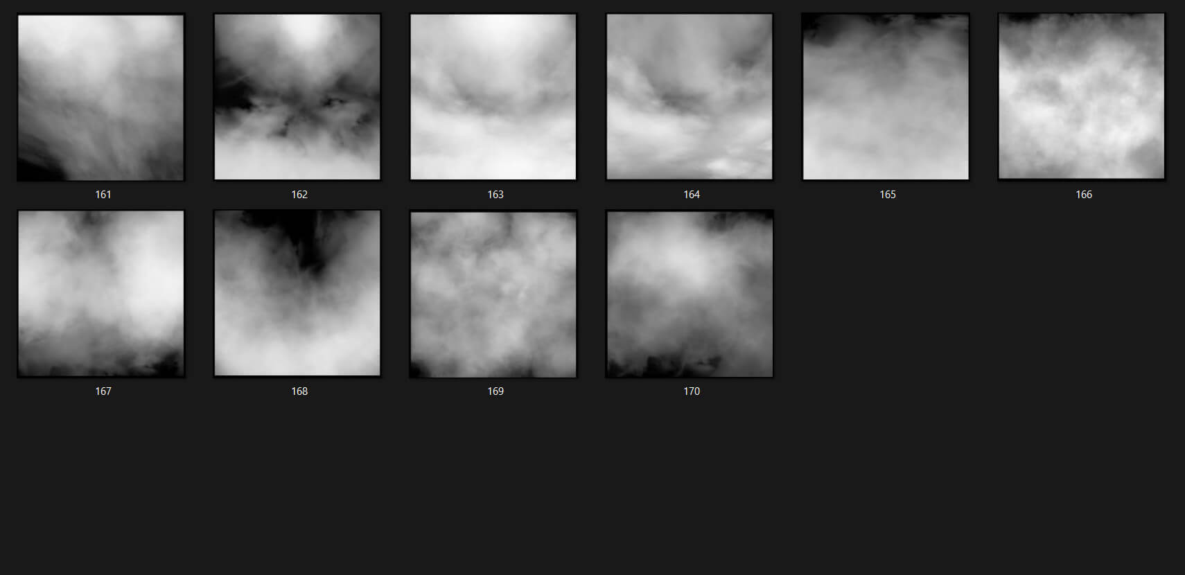 Fog Alpha Patterns 4K Size - 3D Texture by chiraggg_02