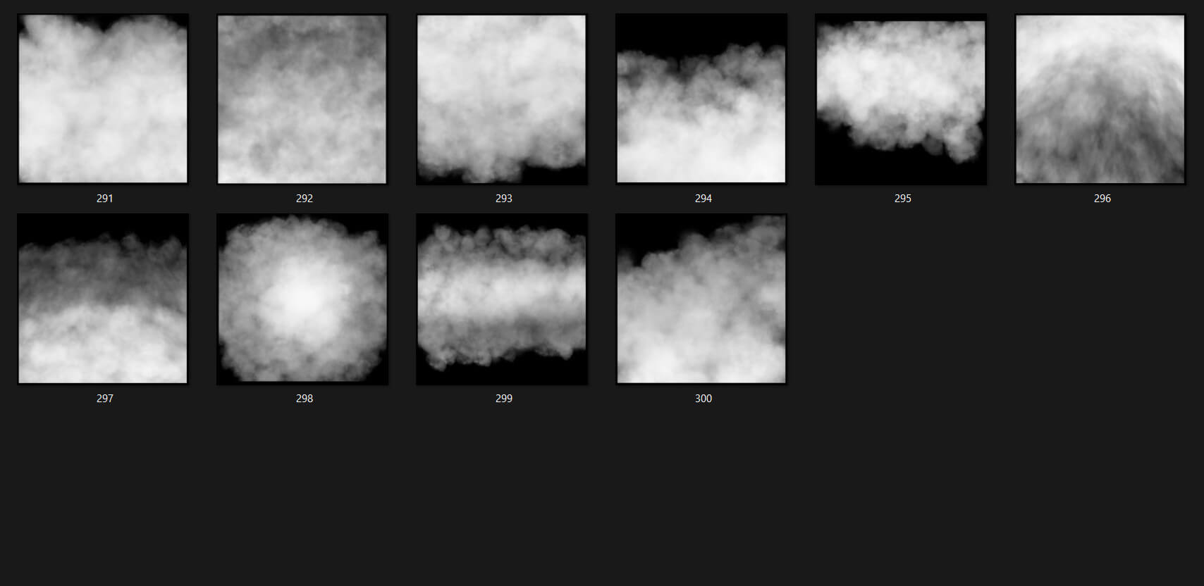 Fog Alpha Patterns 4K Size - 3D Texture by chiraggg_02