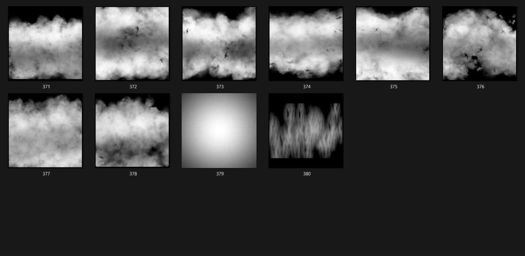 Fog Alpha Patterns 4K Size - 3D Texture by chiraggg_02