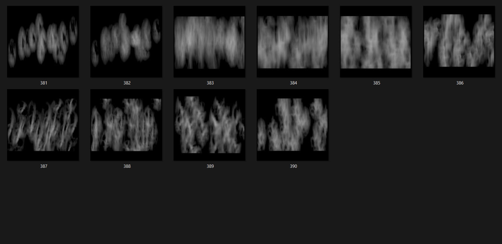 Fog Alpha Patterns 4K Size - 3D Texture by chiraggg_02