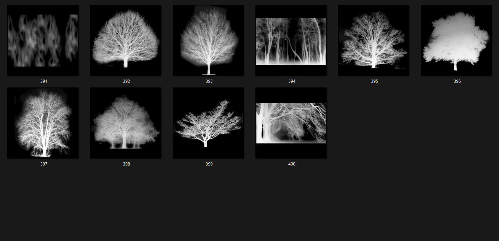 Fog Alpha Patterns 4K Size - 3D Texture by chiraggg_02