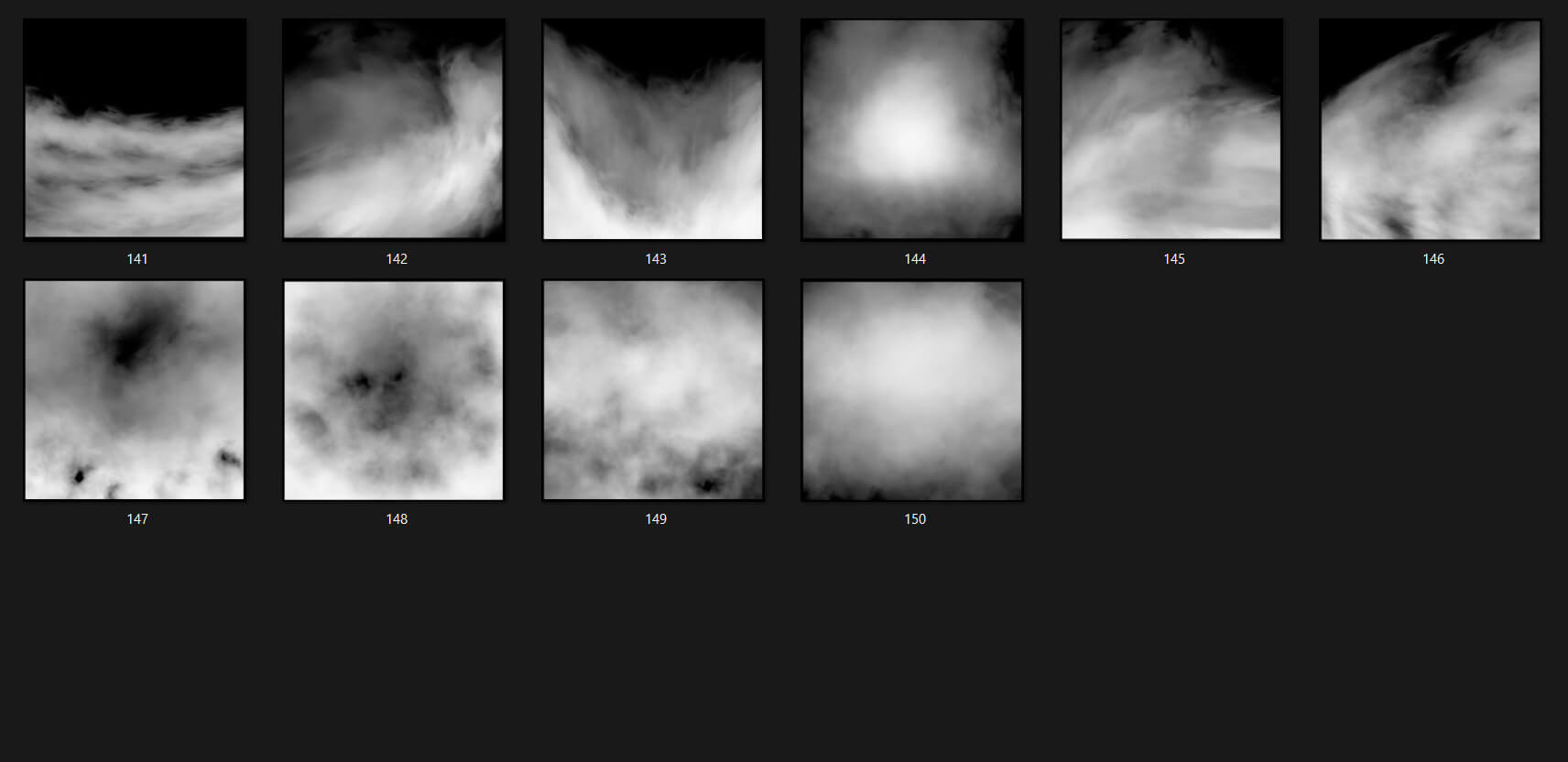 Fog 600 Alpha 4K Size Full Pack Part 2 - 3D Texture by chiraggg_02