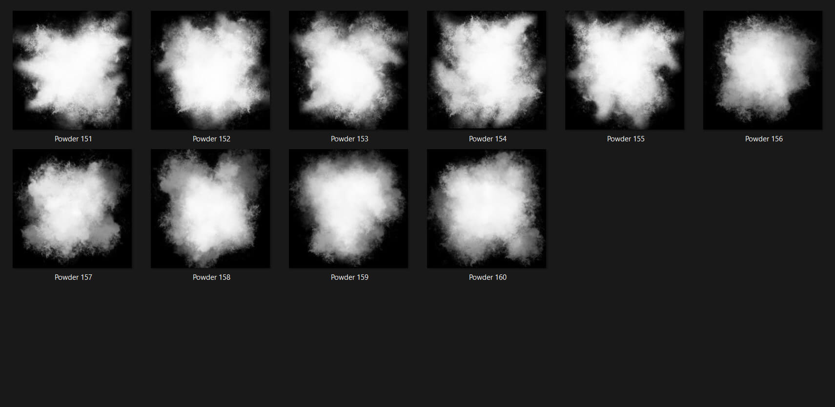 Powder 600 Alpha 2K Size Full Pack Part 2 - 3D Texture by chiraggg_02