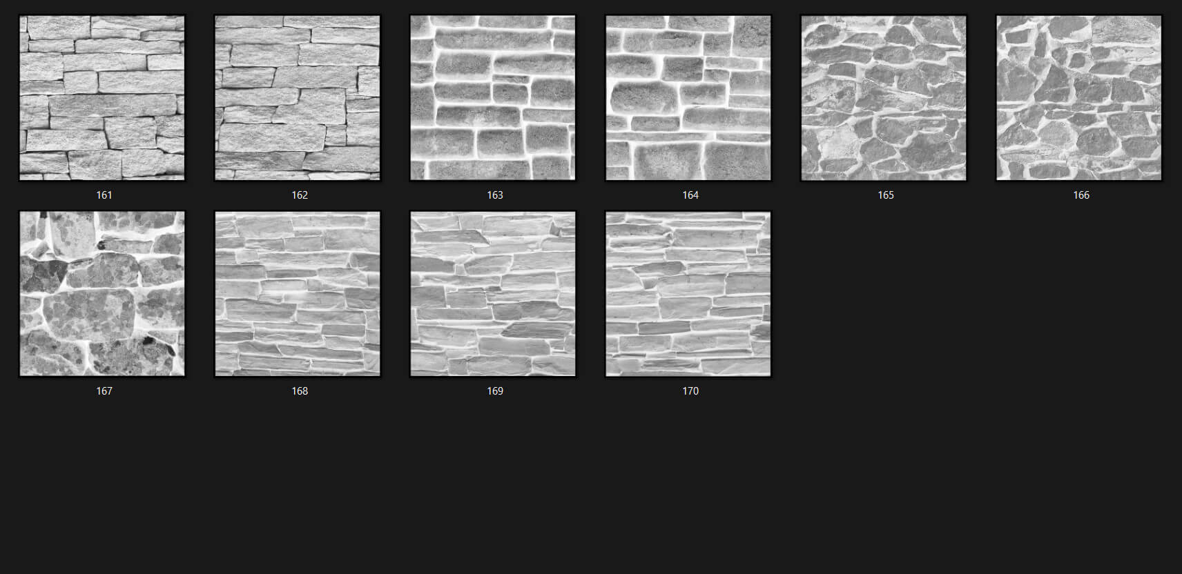 Stone 600 Alpha 4K Size Full Pack Part 2 - 3D Texture by chiraggg_02