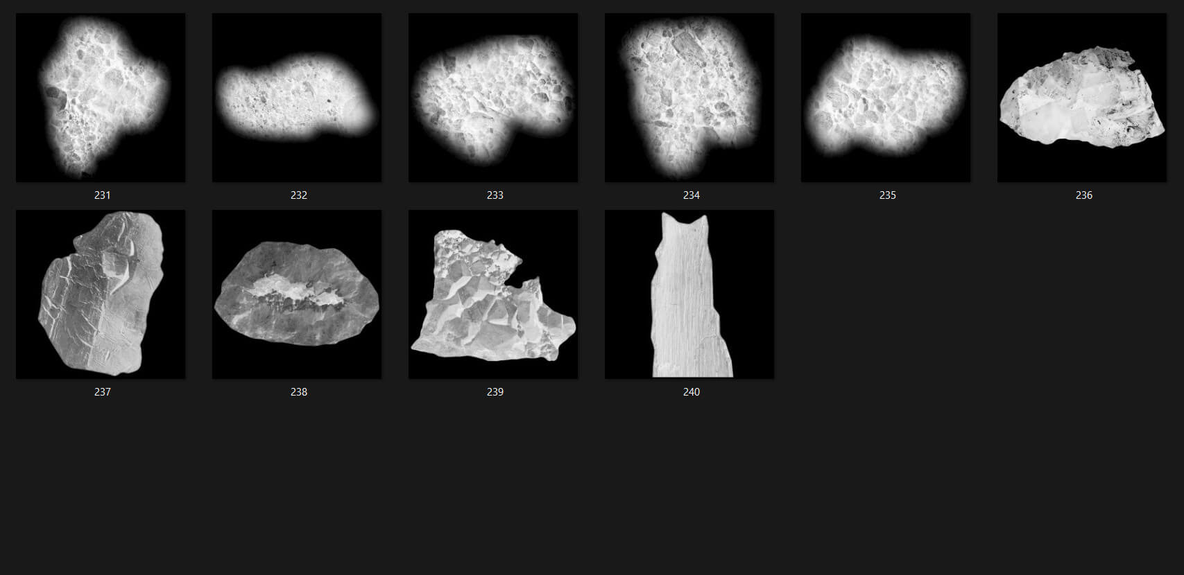 Stone 600 Alpha 4K Size Full Pack Part 3 - 3D Texture by chiraggg_02