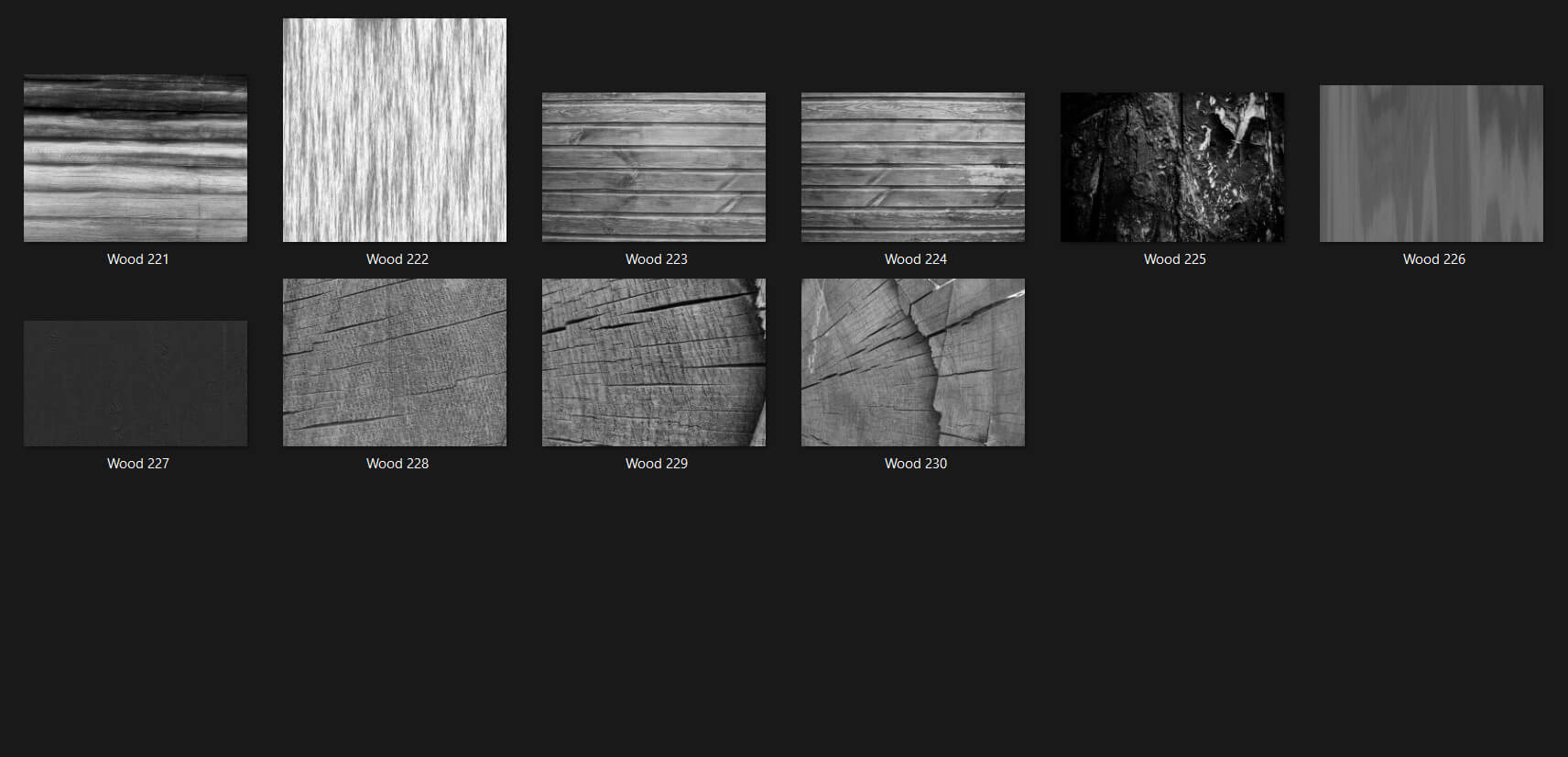 Wood 258 Alpha 2K Size Full Pack Part 3 - 3D Texture by chiraggg_02