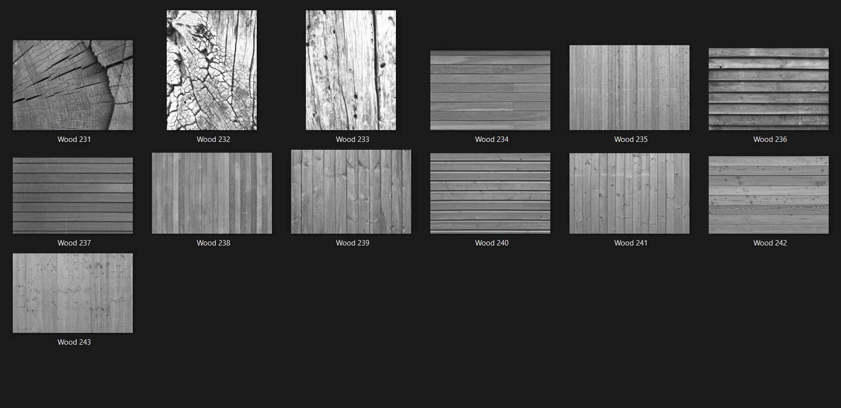 Wood 258 Alpha 2K Size Full Pack Part 3 - 3D Texture by chiraggg_02