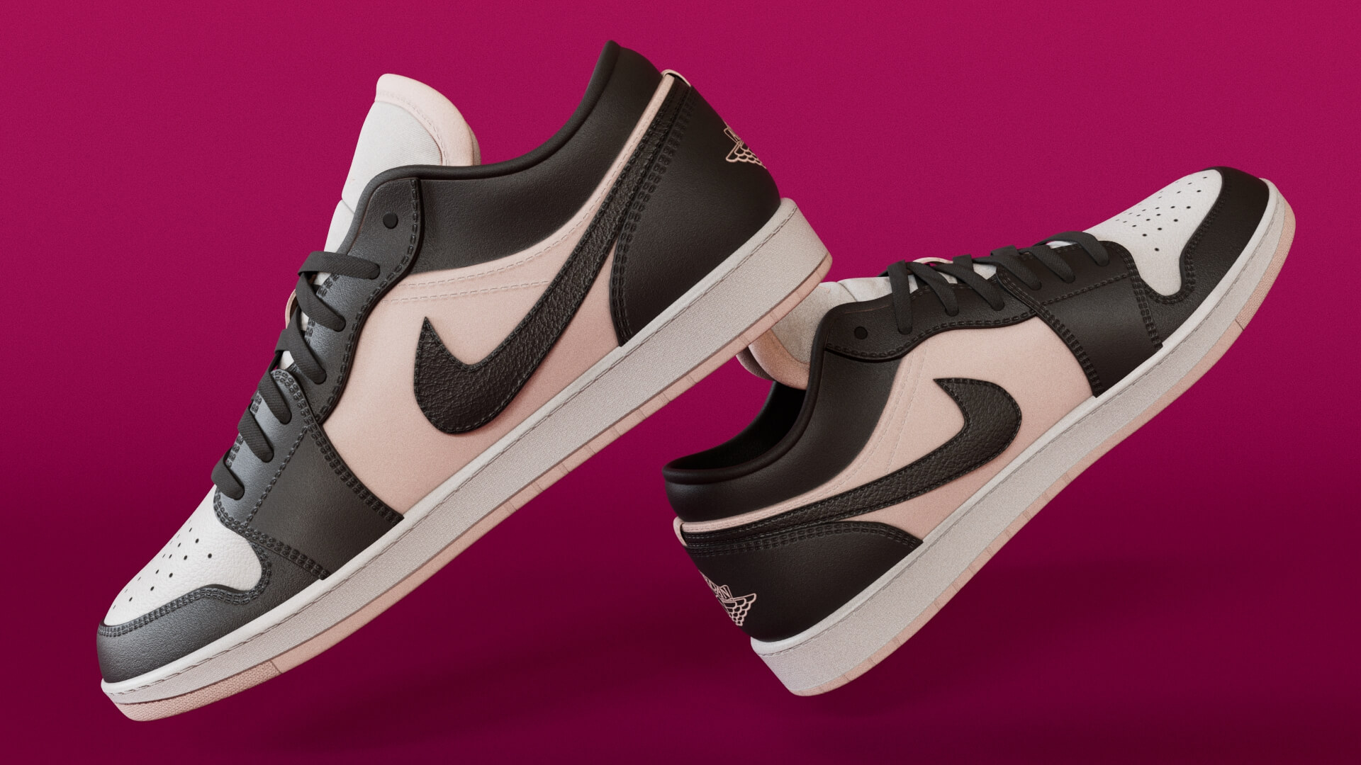 Air Jordan Low Guava Ice Shoes Model by chitam