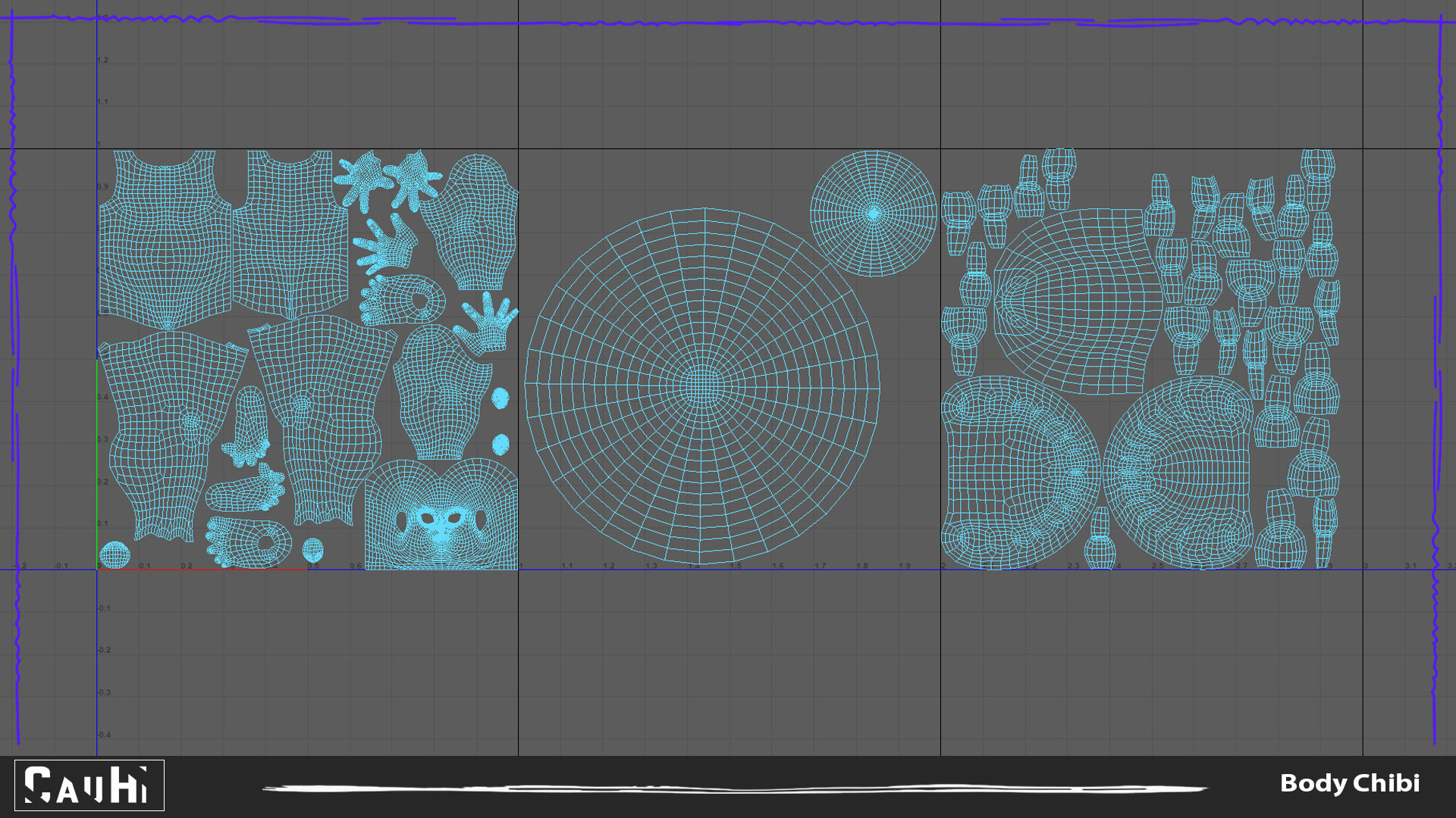 Body Boy Style Chibi Low Poly - 3D Model by chitam