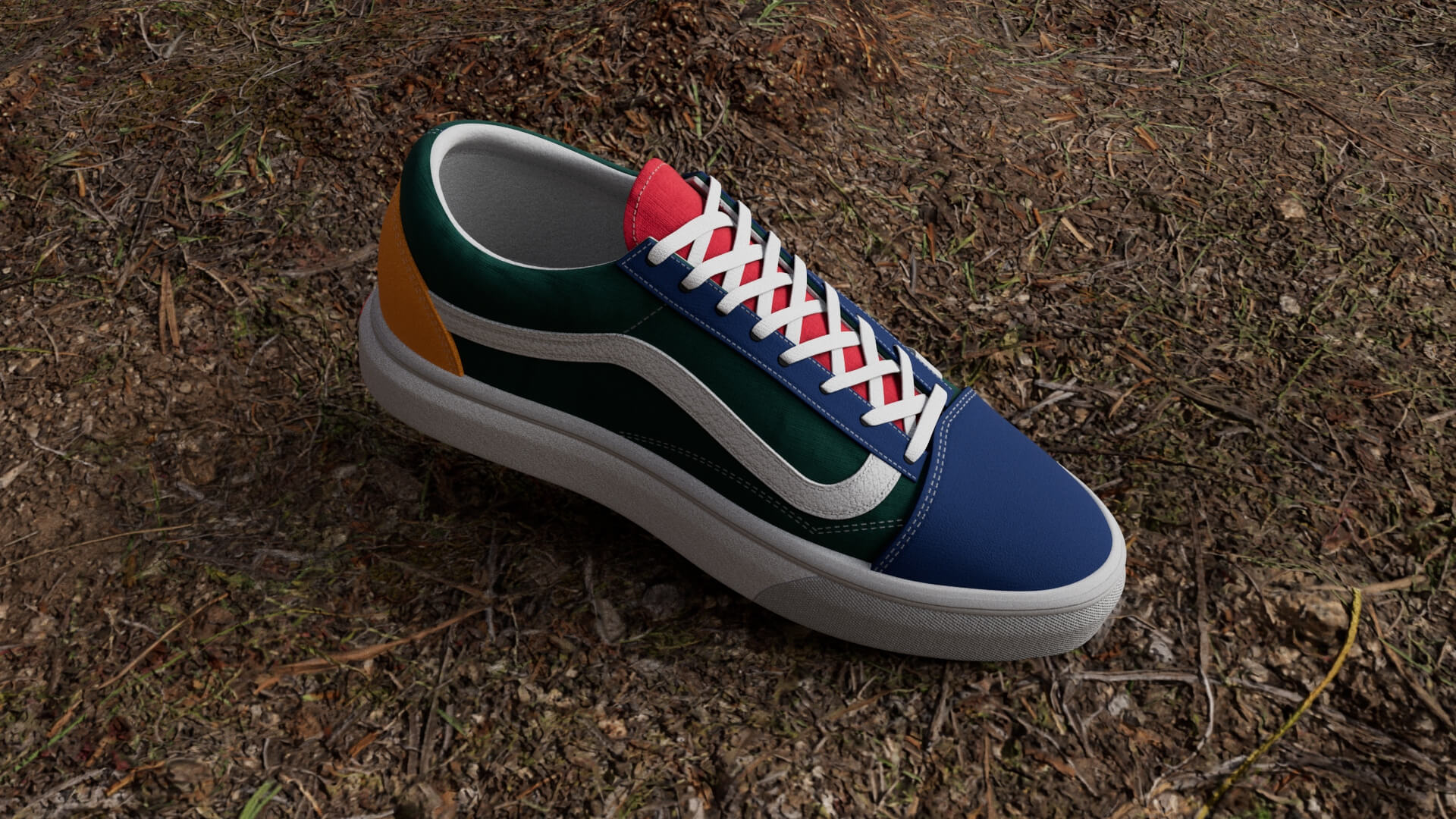 Shoes Yacht Club Vans - 3D Model by chitam