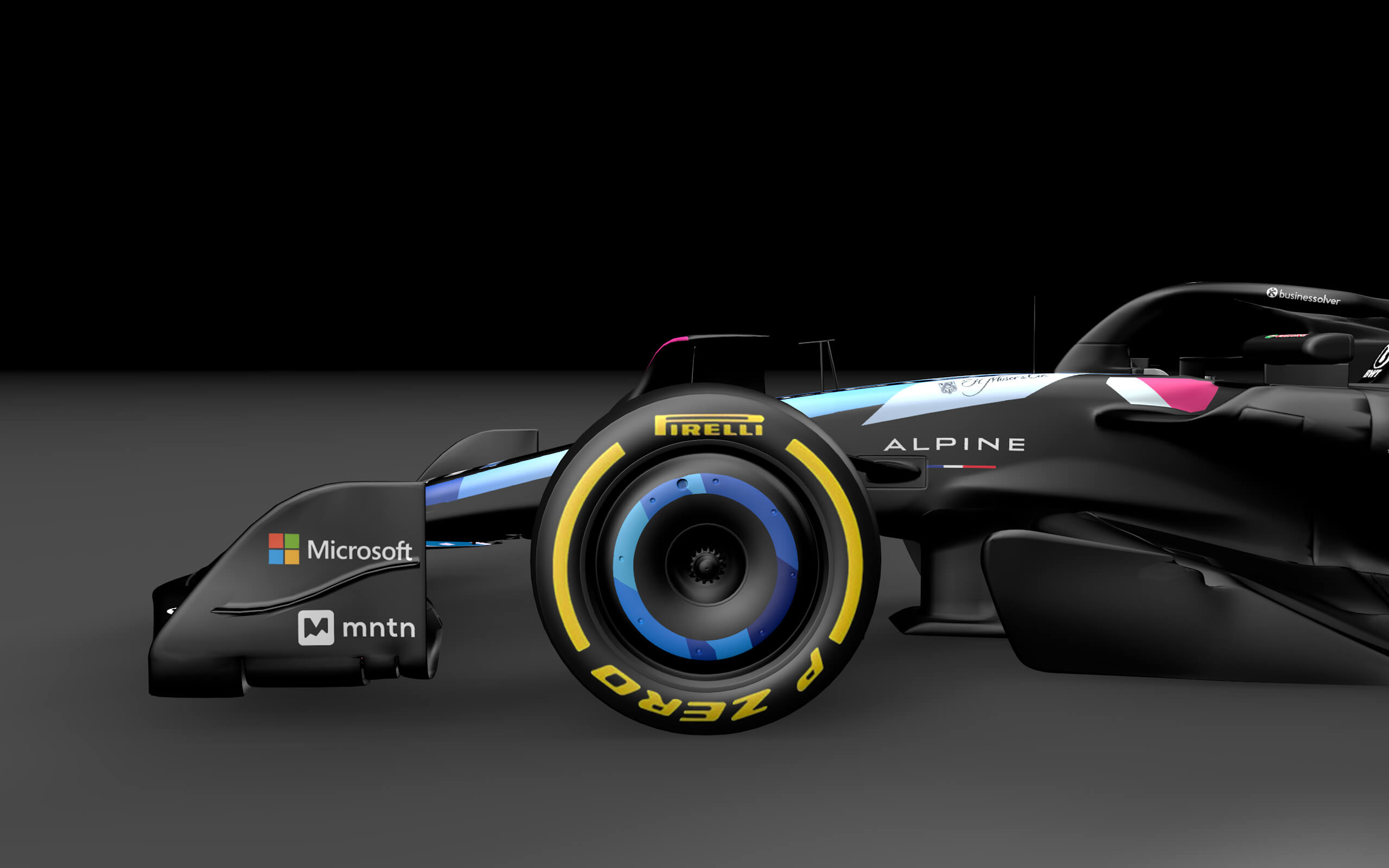 F1 Alpine A524 - Modele 3D by chm770