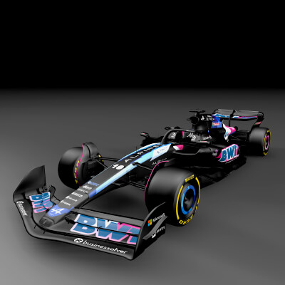 F1 Alpine A524 - 3D Model by chm770