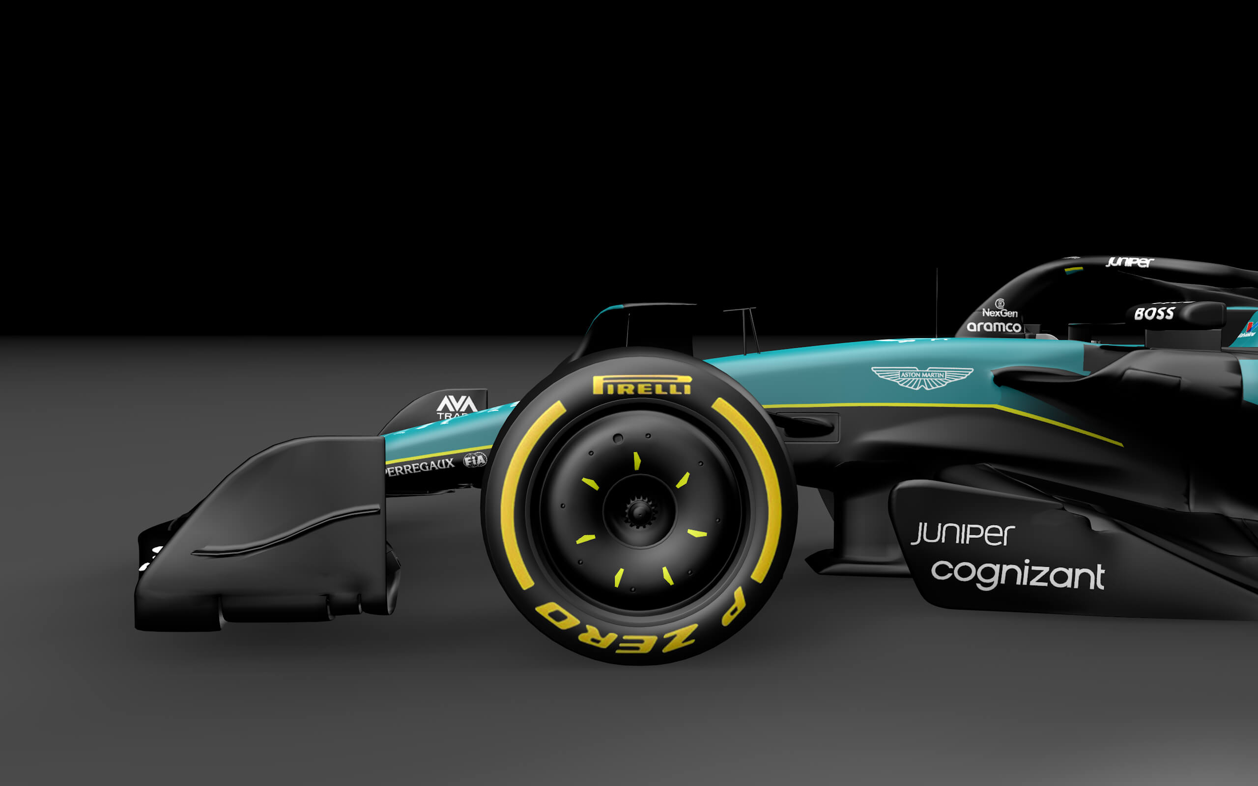 F1 Aston Martin AMR24 - Modele 3D by chm770