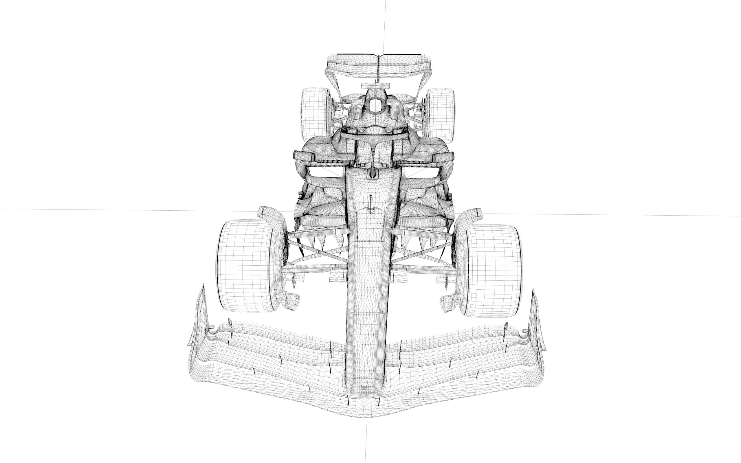 F1 Aston Martin AMR24 - Modele 3D by chm770