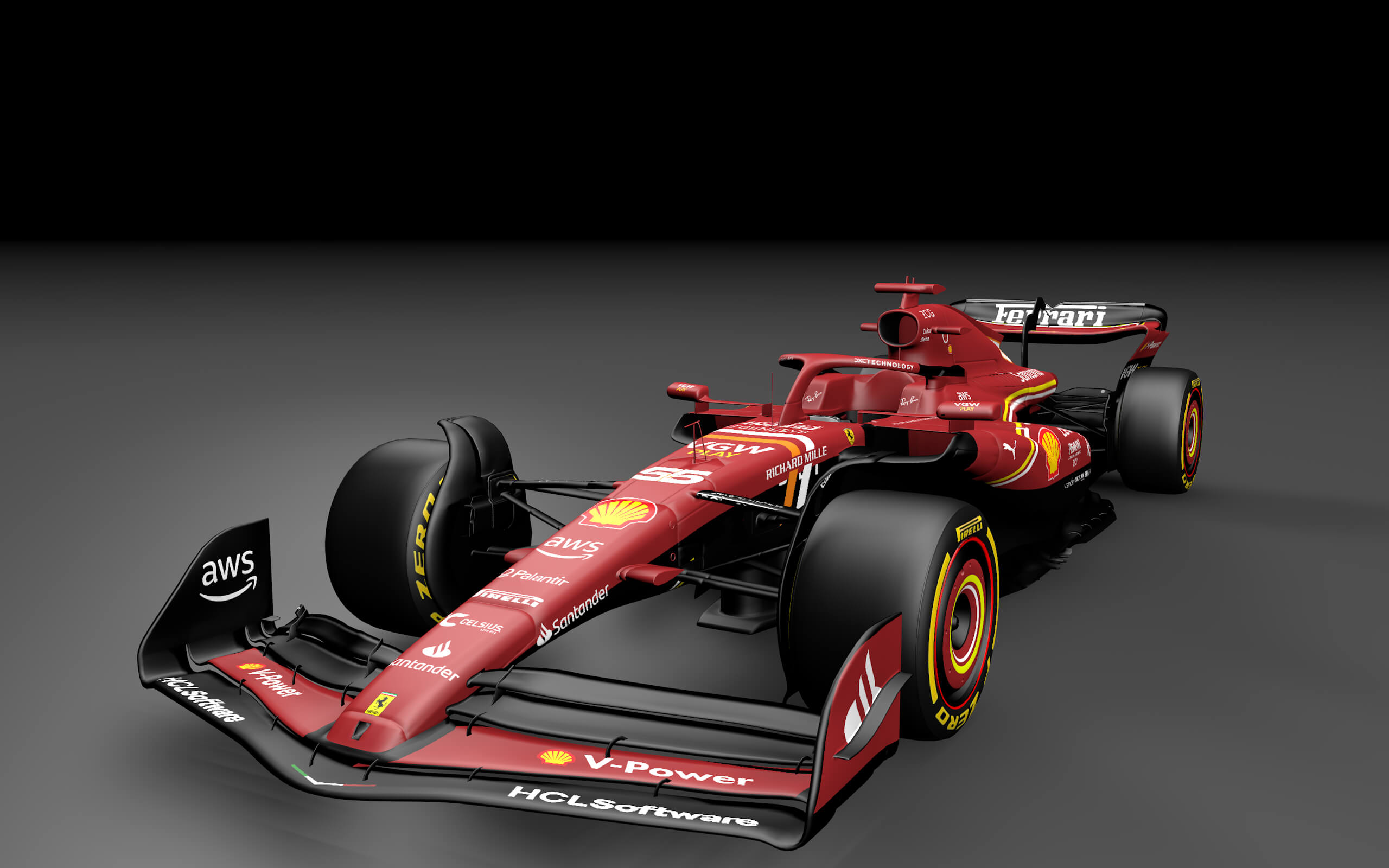 F1 Ferrari SF-24 3D Model by chm770