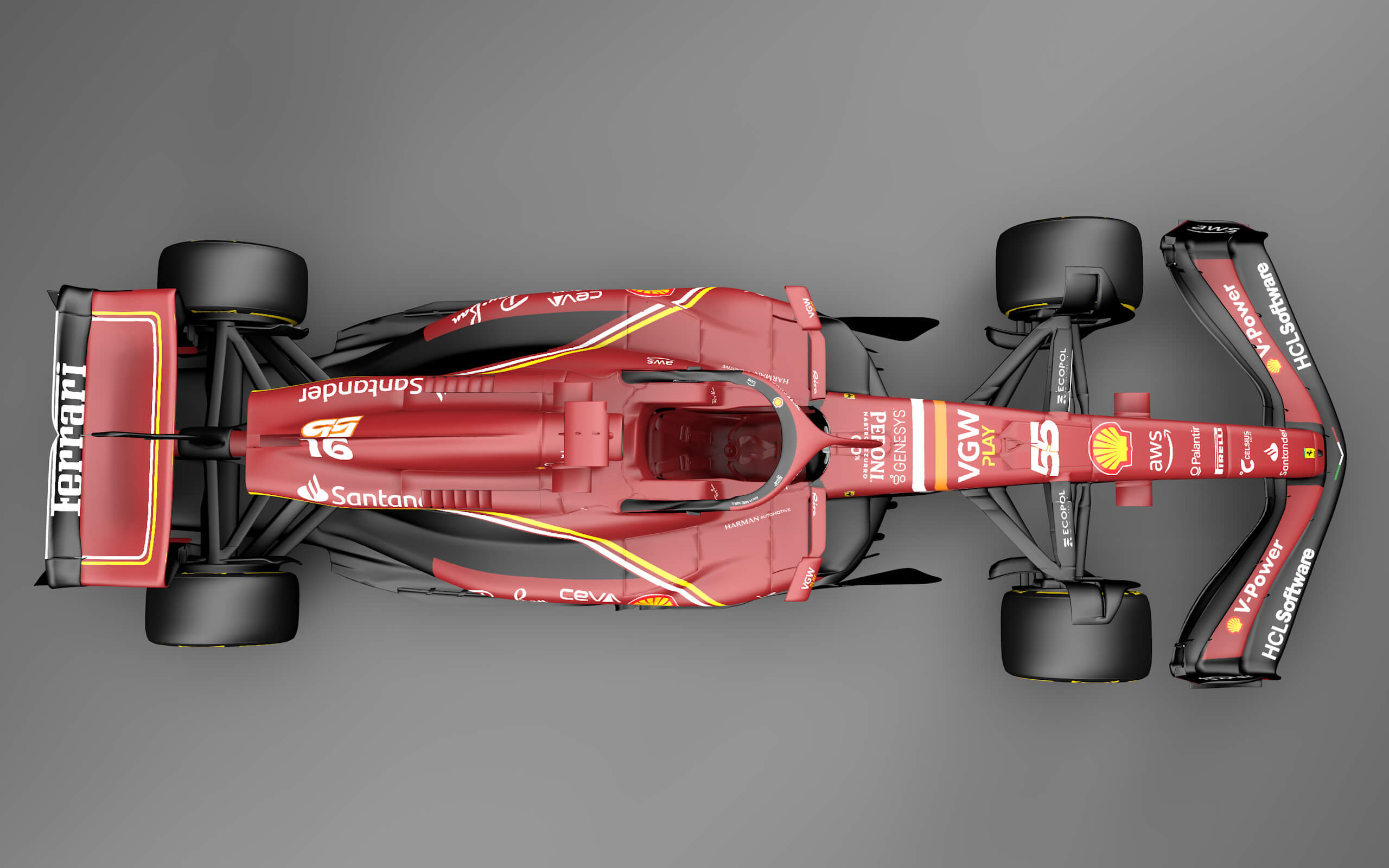F1 Ferrari SF-24 3D Model by chm770