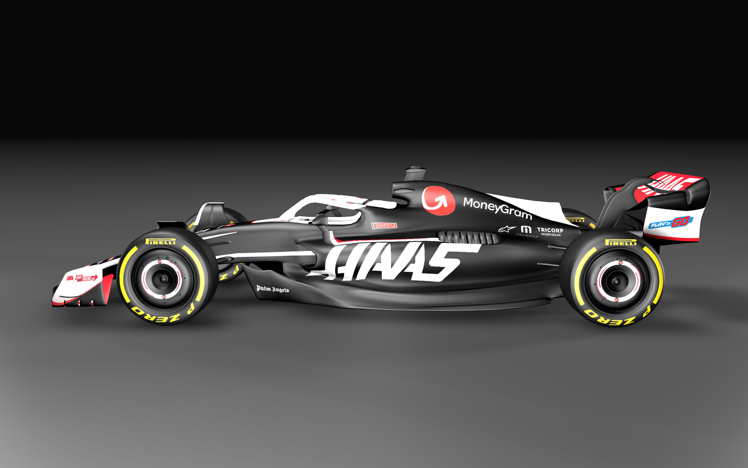 F1 Haas 2024 - 3D Model by chm770