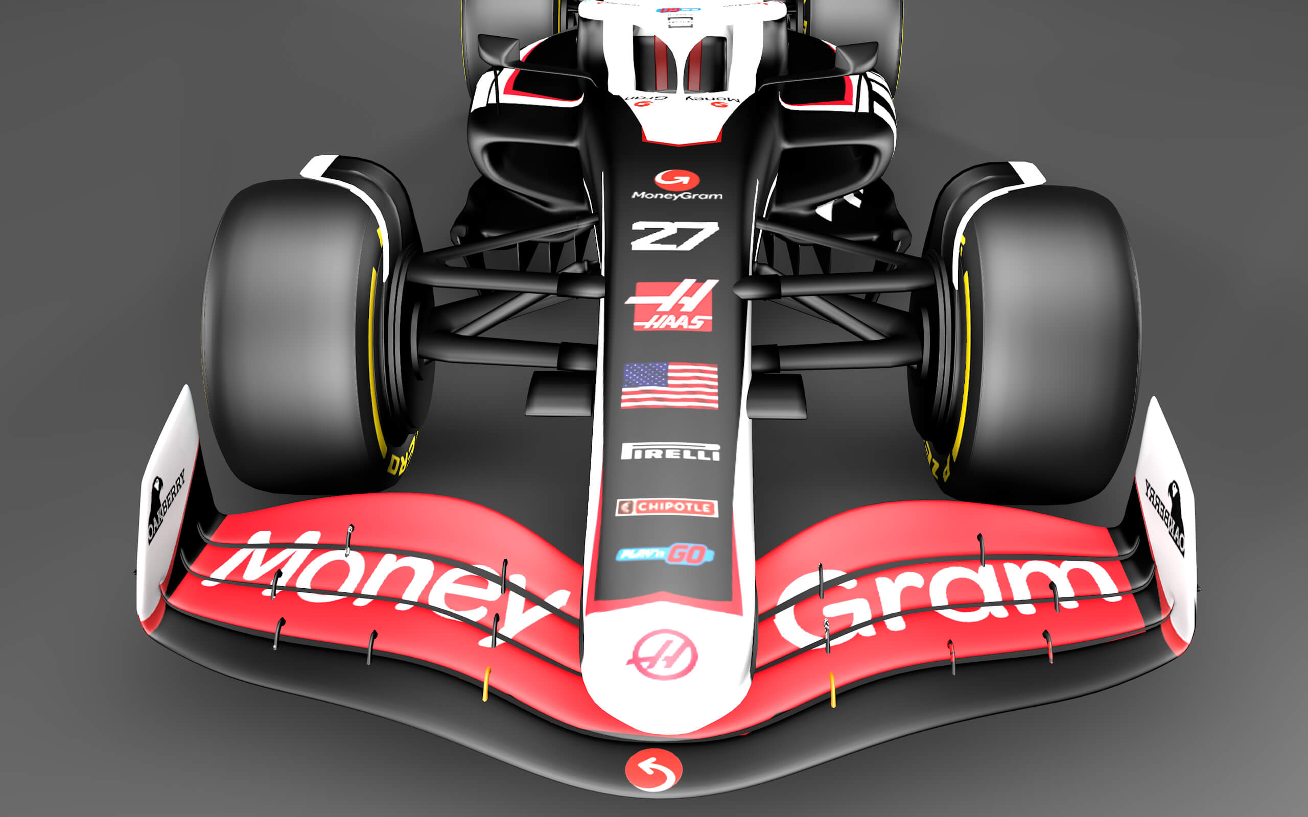 F1 Haas 2024 - 3D Model by chm770