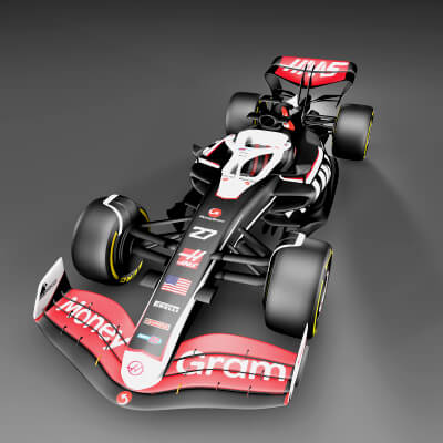 F1 Haas 2024 - 3D Model by chm770