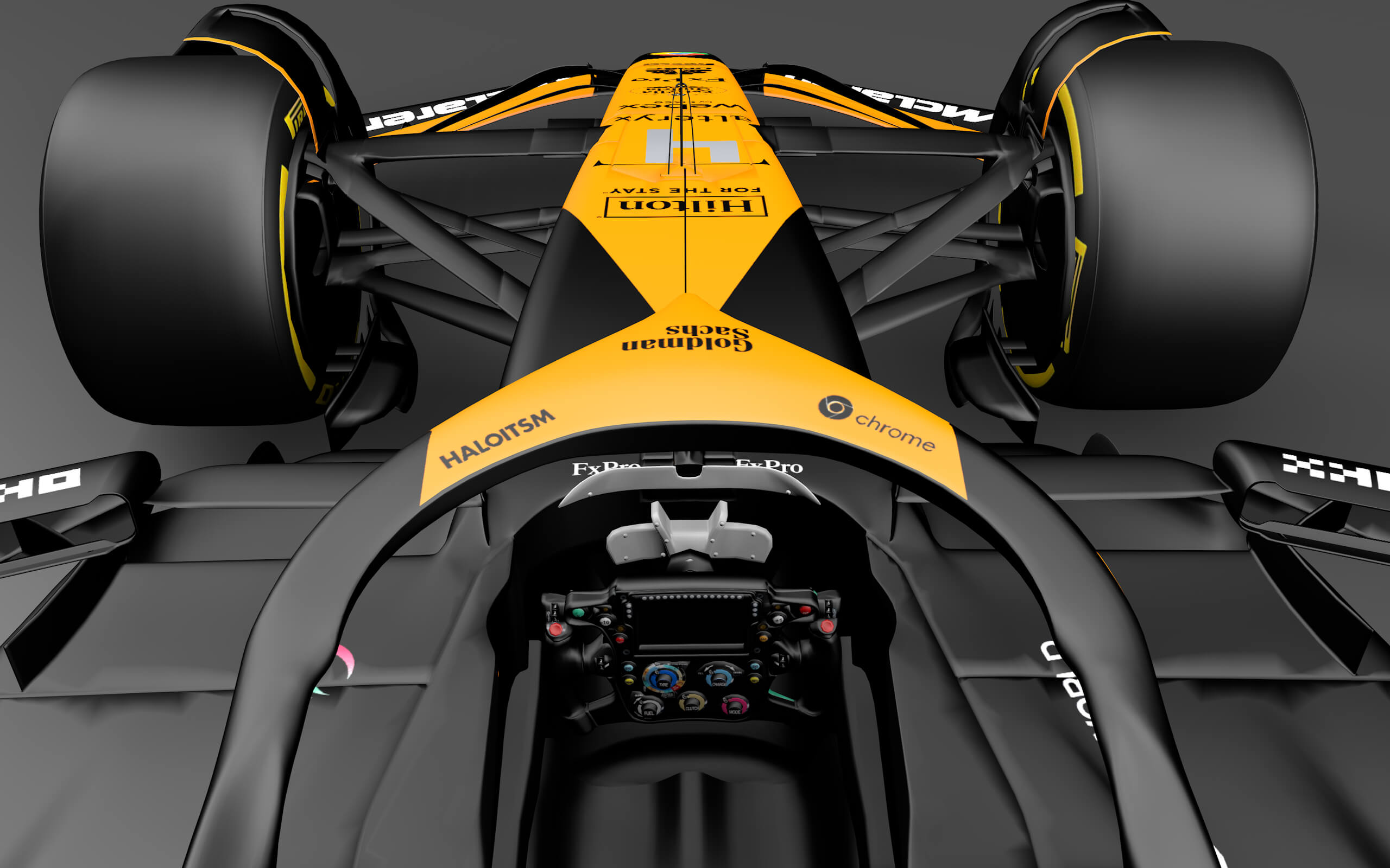 F1 McLaren MCL38 - 3D Model by chm770